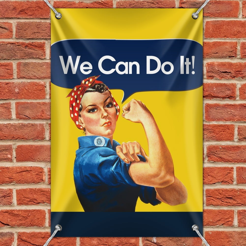 Rosie The Riveter Propaganda Poster