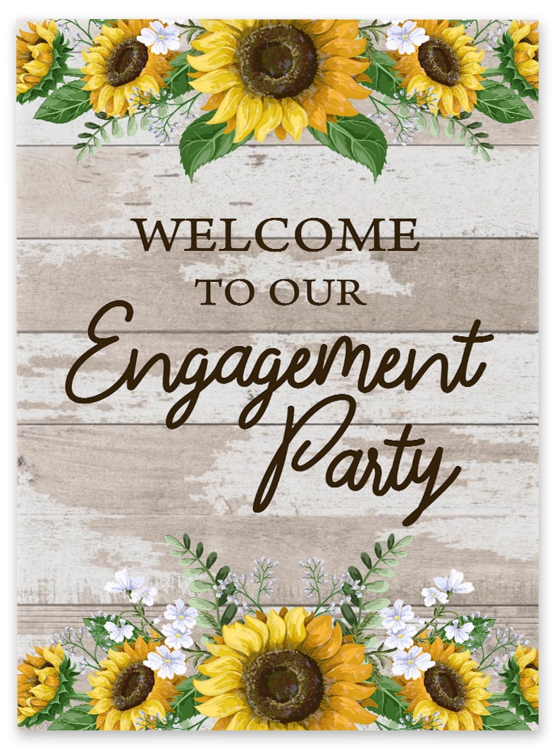 Darling Souvenir MADE WITH LOVE Sunflower Border,WelcomeSignLarge ...