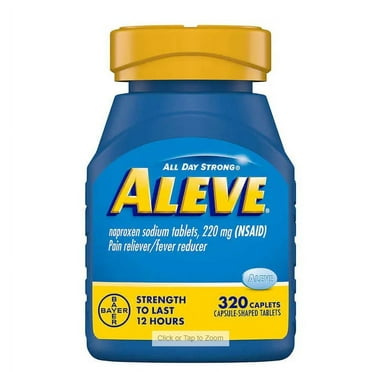 Aleve PM Soft Grip Arthritis Cap Pain Reliever/Nighttime Sleep-Aid ...