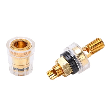 Binding Post Adapter,Banana Socket Strong Conductivity Terminal Block ...