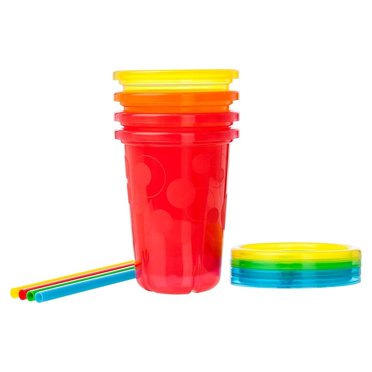 Munchkin® Mighty Grip® Flip Straw Cup, 10 Oz, Blue, Unisex - Walmart.com