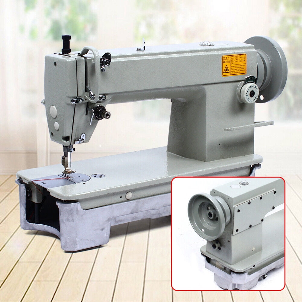Industrial Leather Sewing Machine Automatic Lockstitch Fabrics Leather ...