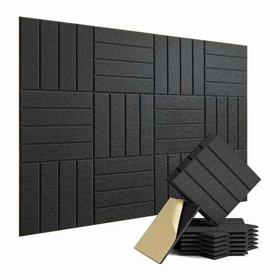 Pyle PSIB27 - Sound Recording Booth Box, Studio Soundproofing Foam ...