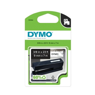 DYMO Self-Adhesive Embossing Labels, 3/8-Inch x 9.8-Foot Roll, Assorted ...