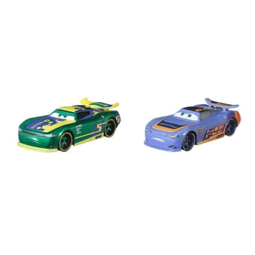 Disney/Pixar Cars Lewis Hamilton and Bruce Boxmann 2-Pack Toy Racers ...