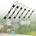 50pcs Swivels with Pin Fishing Lures Hook Connector Bearing Rolling ...