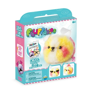 The Orb Factory Make Your Own Fluffables Kit-Pumpkin - Walmart.com