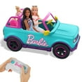 Barbie, Battery-Powered RC SUV Vehicle, Model Not Specified, Blue ...