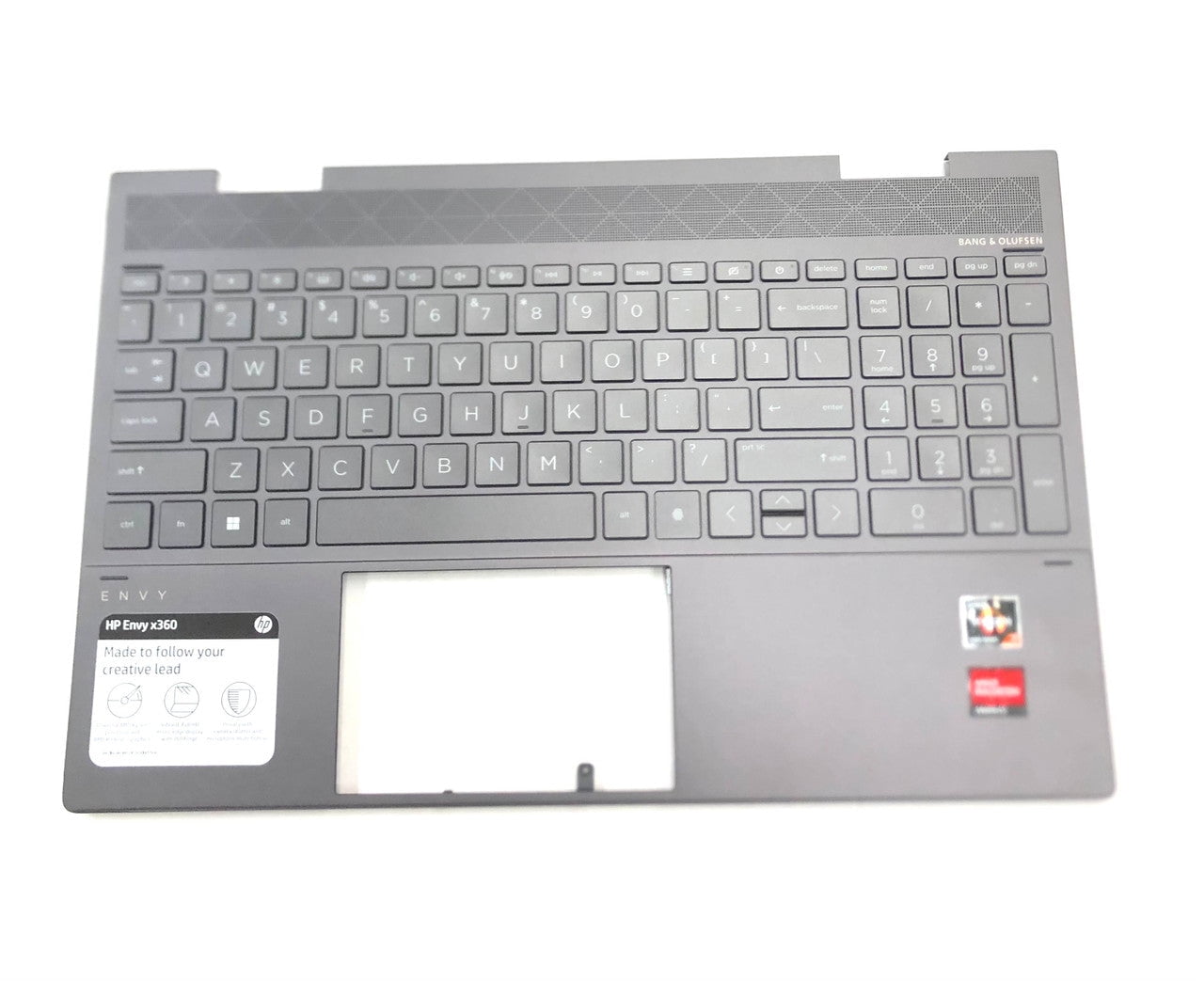 New Genuine HP ENVY x360 Convertible 15-EE1093CL 15M-EE Palmrest ...