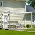 Mirador 10' x 13' 111S Outdoor Pergola Gazebo,Full Aluminum Frame w ...