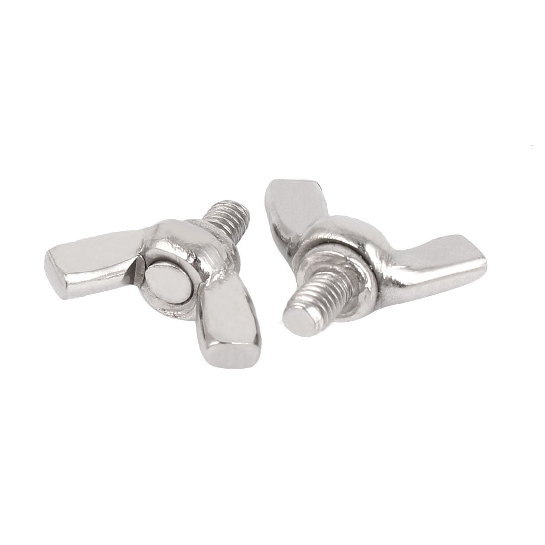 304 Stainless Steel Wing Butterfly Thumb Screw Metric M4 x 6mm 5pcs ...