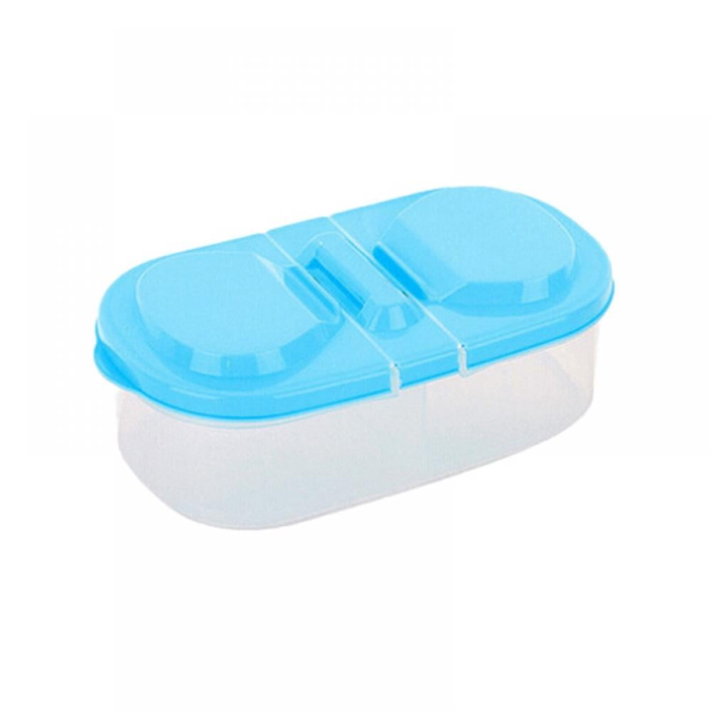 Double Grids Transparent Seal Box With Buckle Kitchen Refrigerator ...