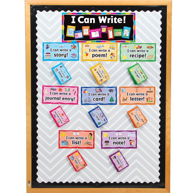 Writing Prompts Bulletin Board Kit - Walmart.com