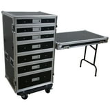 Harmony Cases Portable Rolling 7 Drawer Production Vendor Show Work ...