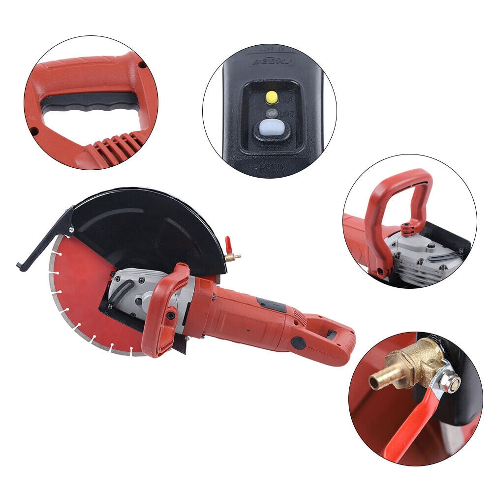 CNCEST Electric Concrete Saw w/14" Blade and Tools, Masonry Saw for ...