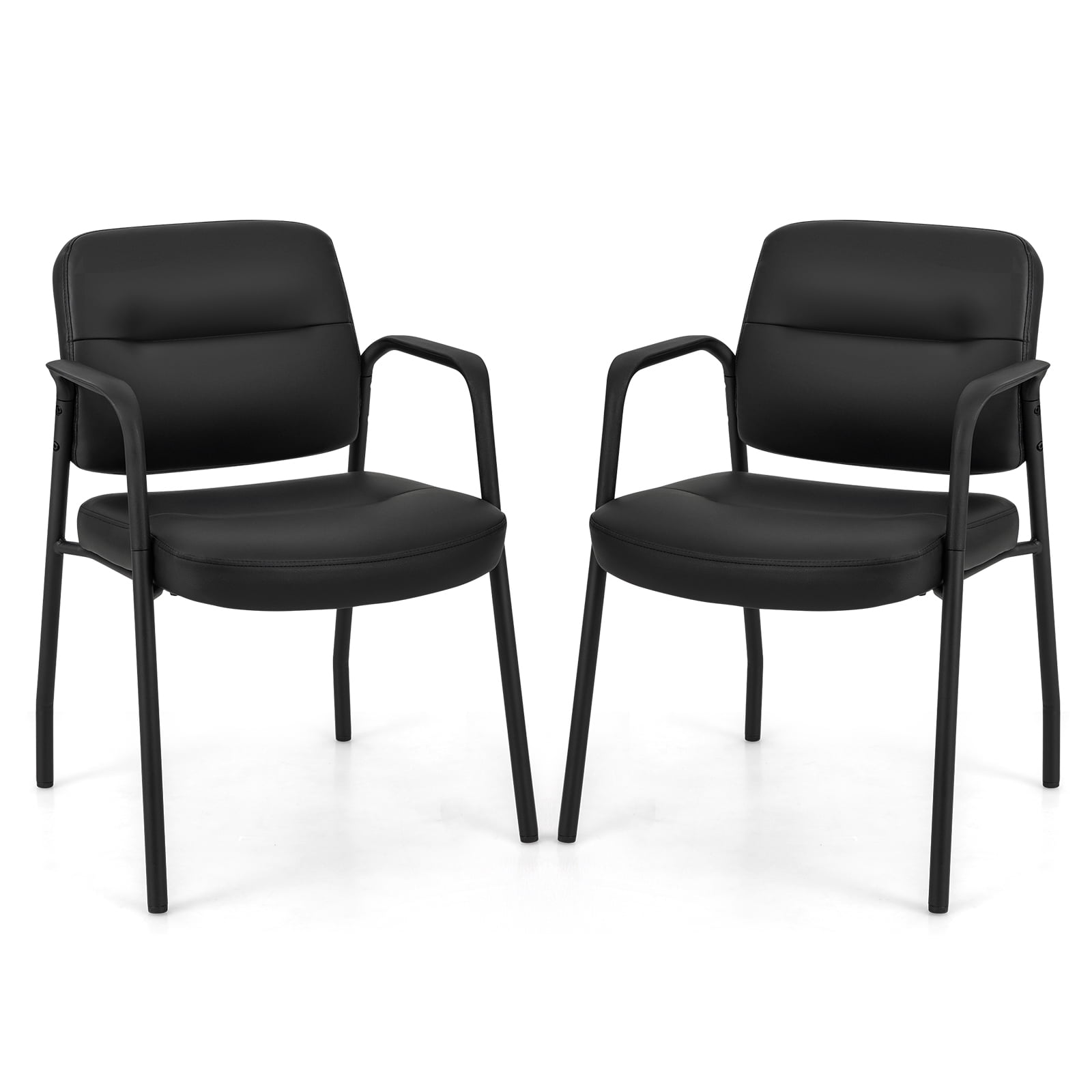 Click here for Costway Waiting Room Chair No Wheels Set Of 2 With... prices
