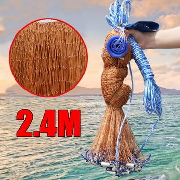 Lee Fisher Mono Cast Cast Net 3 Feet 3/8 In CBT-S3 - Walmart.com