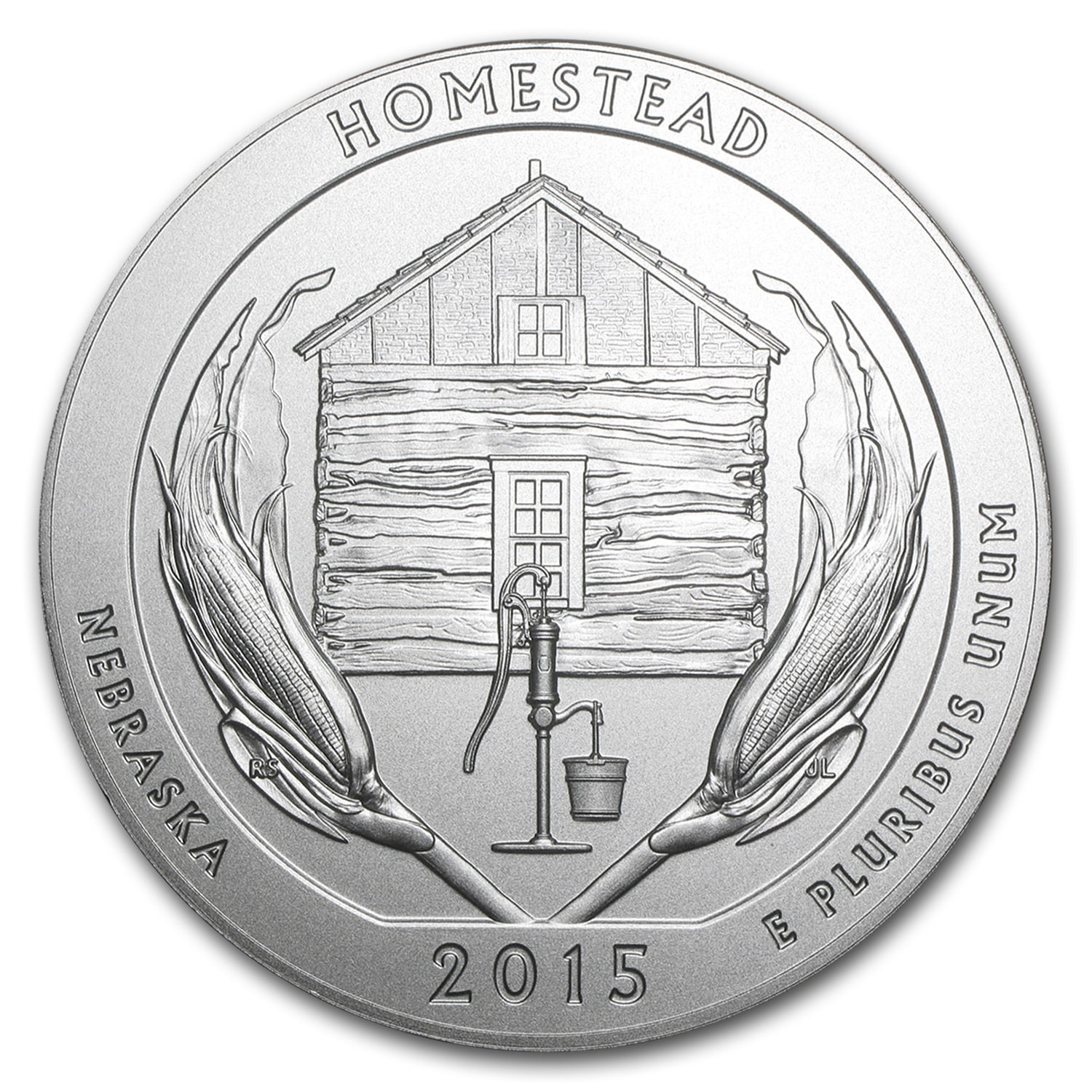 U.S. Mint - 2015-P 5 oz Silver ATB Homestead (w/Box & COA) - Walmart ...