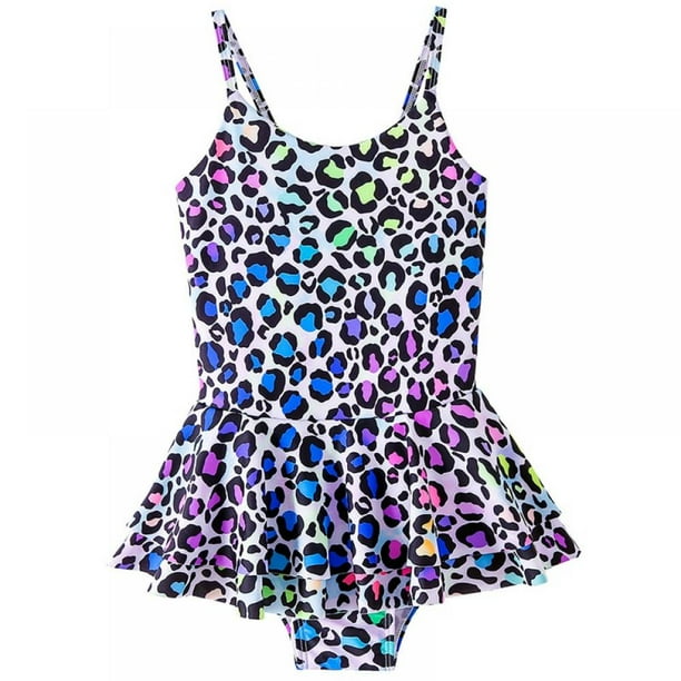 Esho Girls One-Piece Swimsuits, Little Girls Bikini Bathing Suit ...