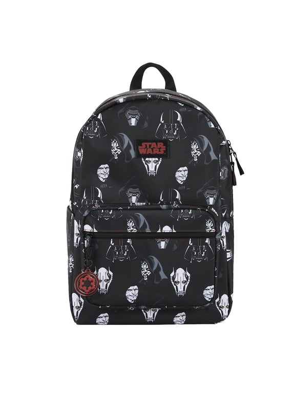 Star Wars Darth Vader Backpack 16" All-over Print Dark Side w/ Front ...