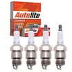 Autolite 5325 Copper Resistor Spark Plug (4 Pack) - Walmart.com