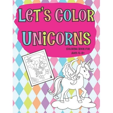 My Big Book of Unicorns Activity Book for Kids 4-8: Fun Childrens ...
