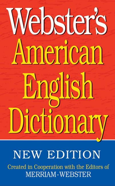 Webster's American English Dictionary, New Edition (Paperback ...