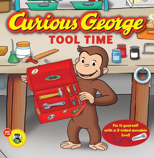 Curious George: Curious George: Tool Time (Board book) - Walmart.com