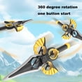 2025 Remote Control Flying Sword Drone with Gyro Stabilizer & LED ...