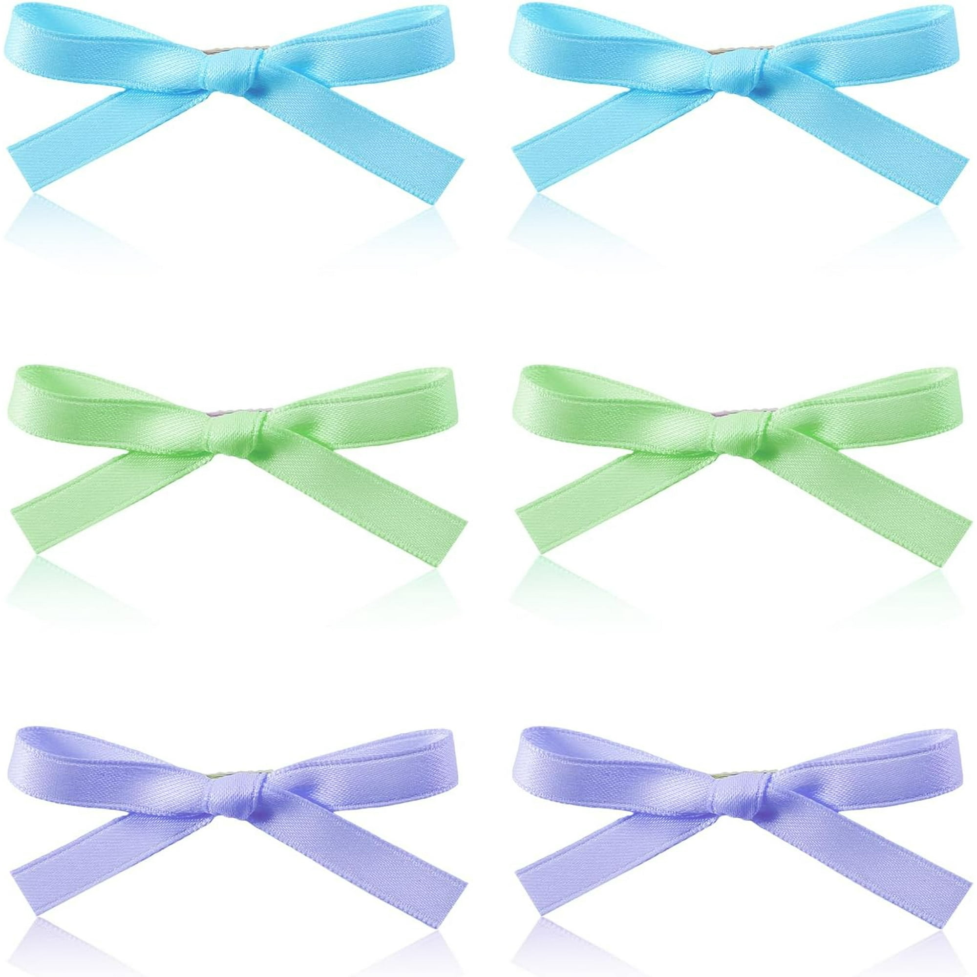 Click here for Oruyrop 6pcs Cute Hair Clips  Solid Color Ribbon B... prices