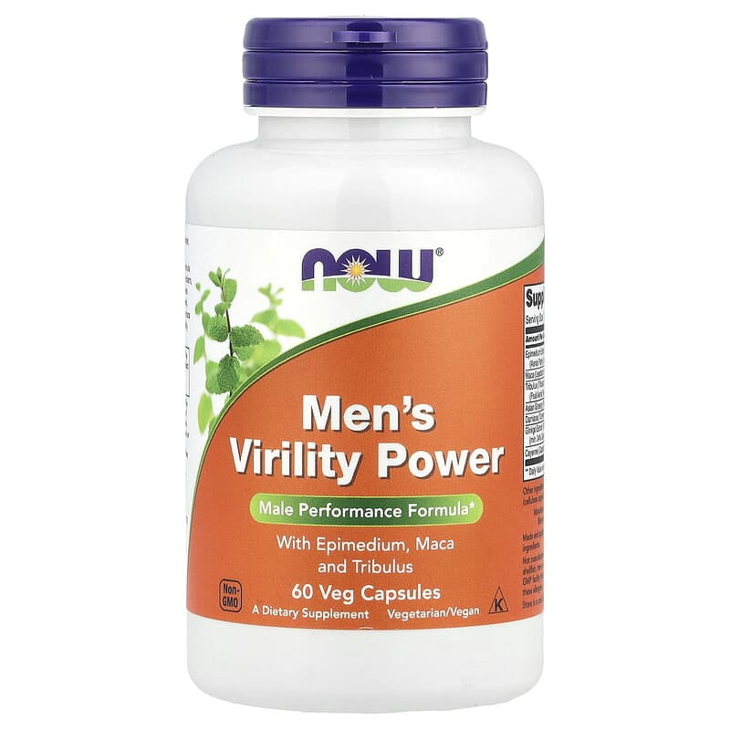 NOW FOODS MENS VIRILITY POWER 60 CAPSULAS VEGETALES | Bodega Aurrera en ...