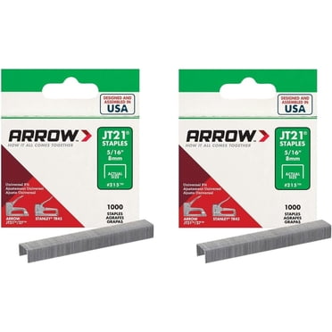 Arrow 5/16-Inch T30 Staples, 5000 Count - Walmart.com
