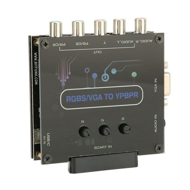 Component Converter, Output Color Difference Component YPBPR RGBS VGA ...