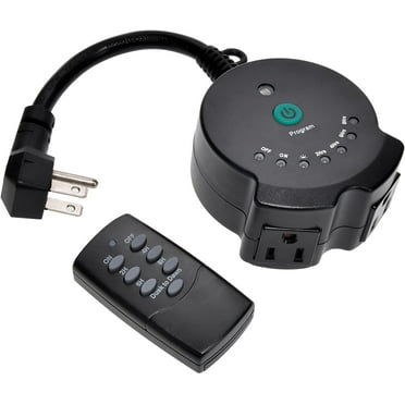 Woods 50126WD Dusk to Dawn Lighting Timer with Remote Control ...