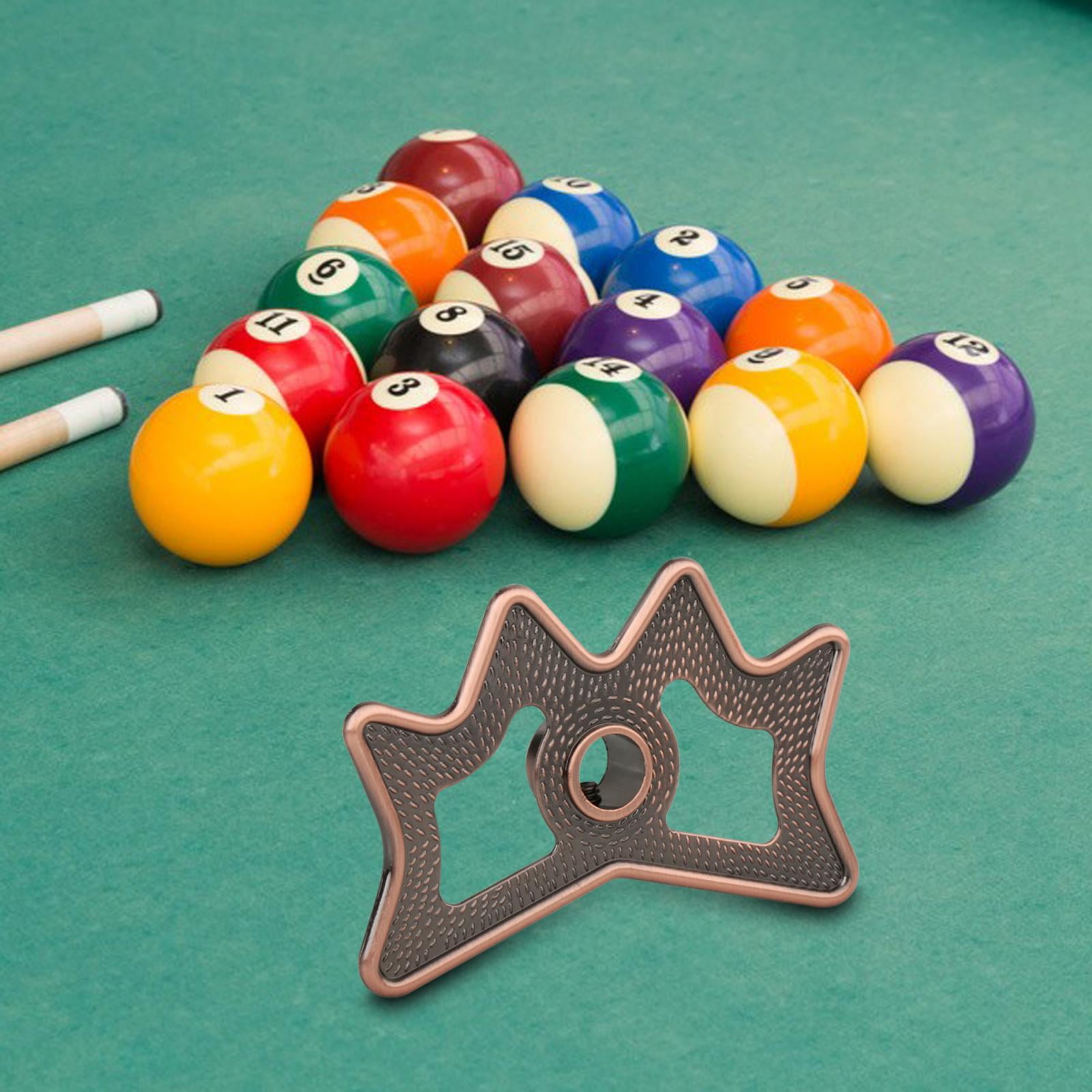 Billiards Cue Heads Removable Steel Table Plating Bridge Head Snooker ...