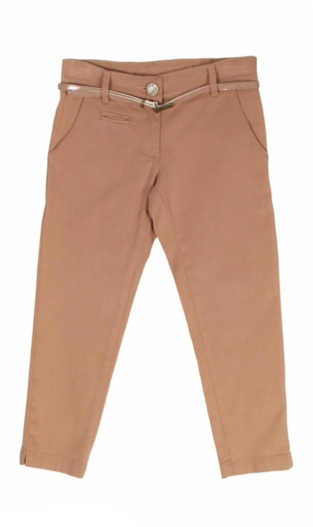 InCity Girls Tween 7-14 Years Beige Red Mid-Rise Skinny Fit Martini ...