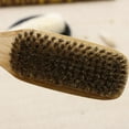 FhgihG Double-Sided Boar Bristle Hair Brush, Anti-Static, Bamboo, Wet ...