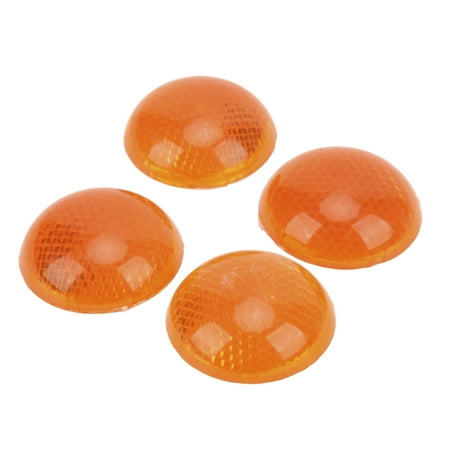 Reflective Warning, Universal Fit Orange Round Reflector High ...