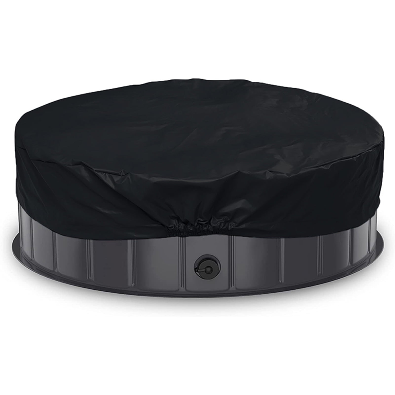 36 Inch Round Pool Cover for Kids Pet Pool Portable Foldable PVC Tub ...