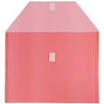 JAM Paper Plastic Filing Envelope with Hook and Loop Closure, Letter ...