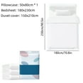 Disposable Bedding Set Travel Sheets 4 Piece Set Includes 1 Flat Sheet ...