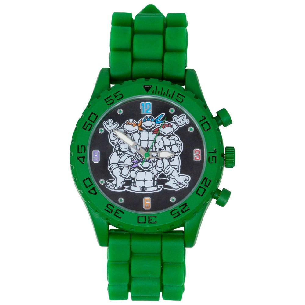 Teenage Mutant Ninja Turtles - Teenage Mutant Ninja Turtles Green Watch ...