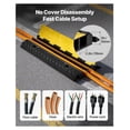 Cable Protector Ramp - 2 Channel, 22000 lbs Capacity - Heavy Duty ...