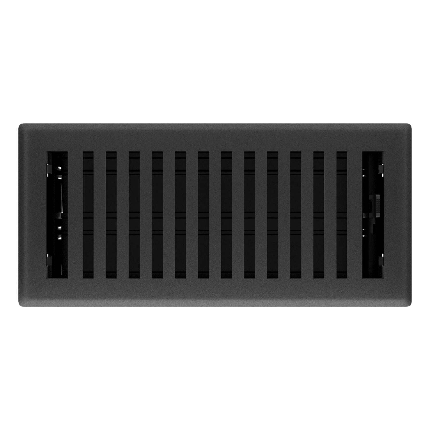 Click here for Imperial 4 X 10 Black Iron Steel Floor Register  M... prices