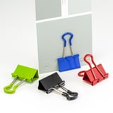 Pen + Gear Easy-Grip Binder Clips, Assorted Colors and Sizes, 24 Count ...