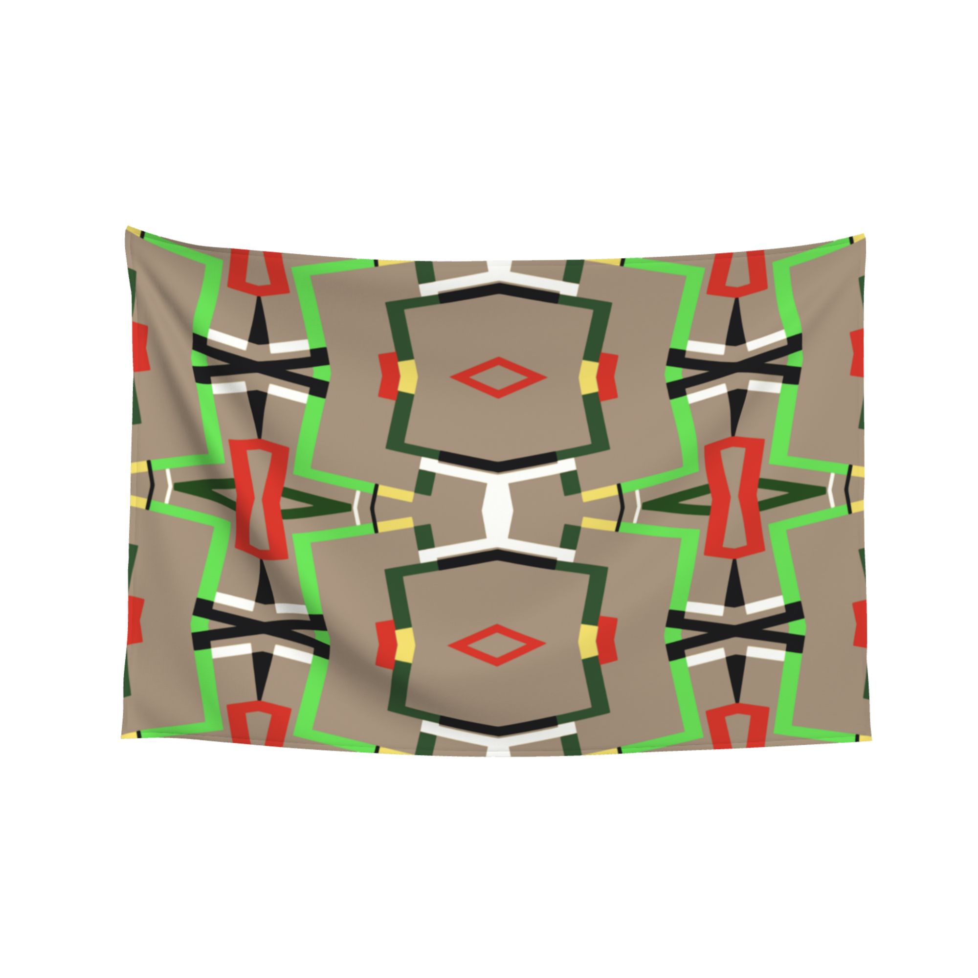 Aztec Mosaic Drawing Tapestry, Wall Decor Home Decor Bedroom Living ...