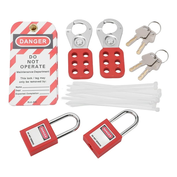 Kit Loto Eléctrico, Kit De Etiquetado Y Bloqueo Resistente A Impactos ...