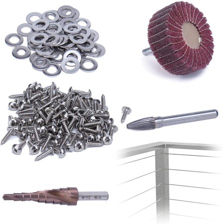 Cable Railing System Handrail Install Tool for Black Top Rail on Wood ...