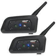 Vnetphone V6 Motorcycle Helmet Bluetooth Intercom Interphone Headset ...