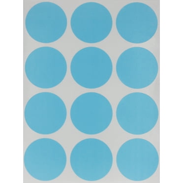 Royal Green Round 2" Sticker Color Coding Dot Labels Permanent Adhesive ...